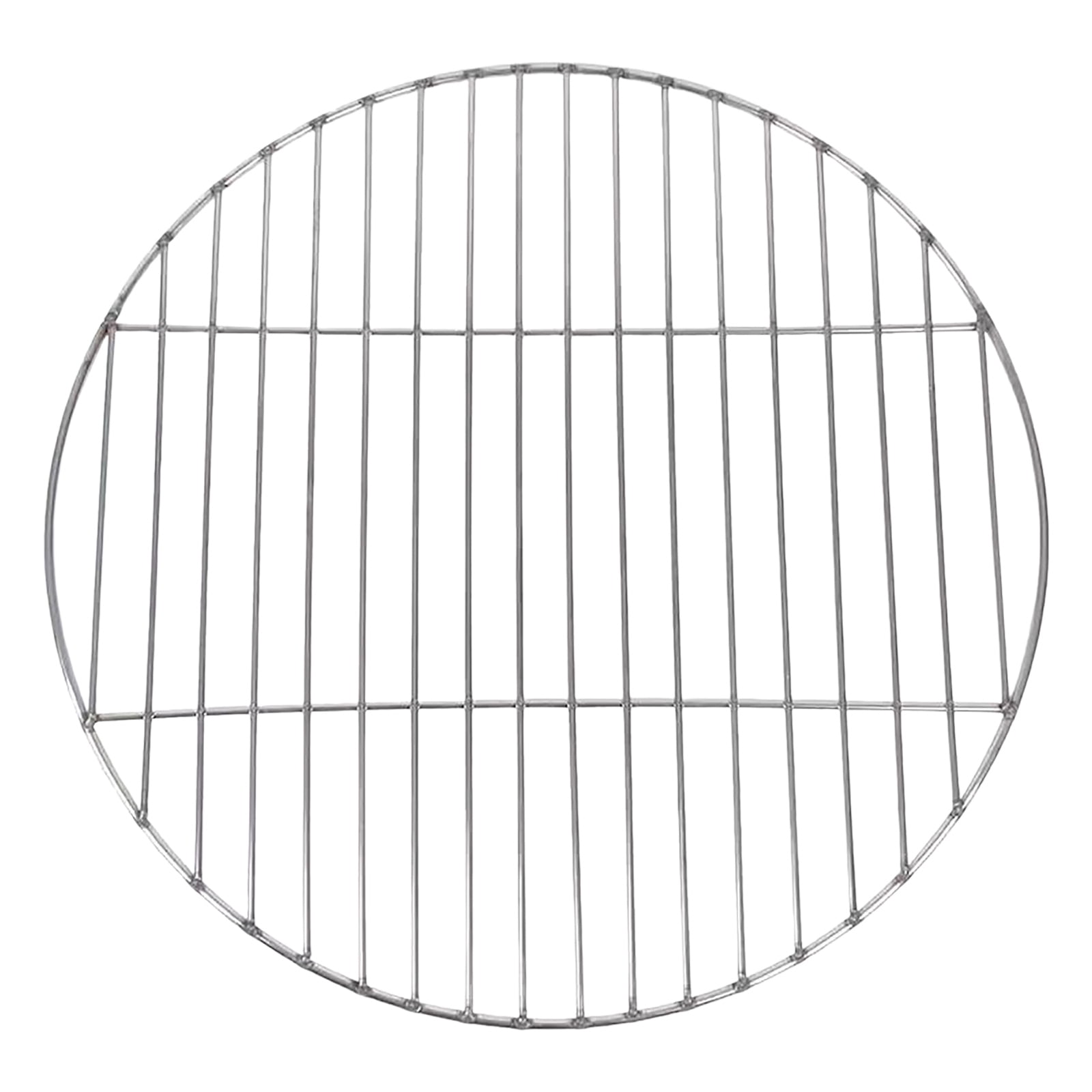 Round Stainless Steel BBQ Grill Grate,Thickened And Round Barbecue Mesh ...