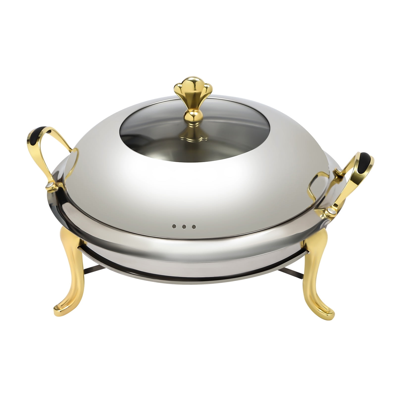 Round Stainless Steel Chafing Dish Chafing Dish Buffet Chafer Catering ...
