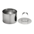 Round Stainless Steel Food Rings Mini Cake Mouss E And Pa Stry Baking ...
