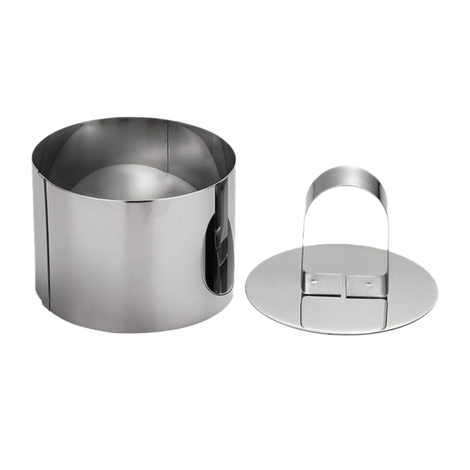 Round Stainless Steel Food Rings Mini Cake Mouss E and Pa Stry Baking ...
