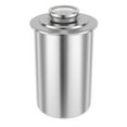 Round Stainless-Steel Ham Maker & Press, 2.6-Lb Capacity Mold for ...