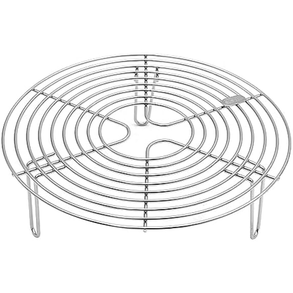 Round Steamer Rack and Cooling Rack,Stainless Steel Pot Trivet, Cooking ...