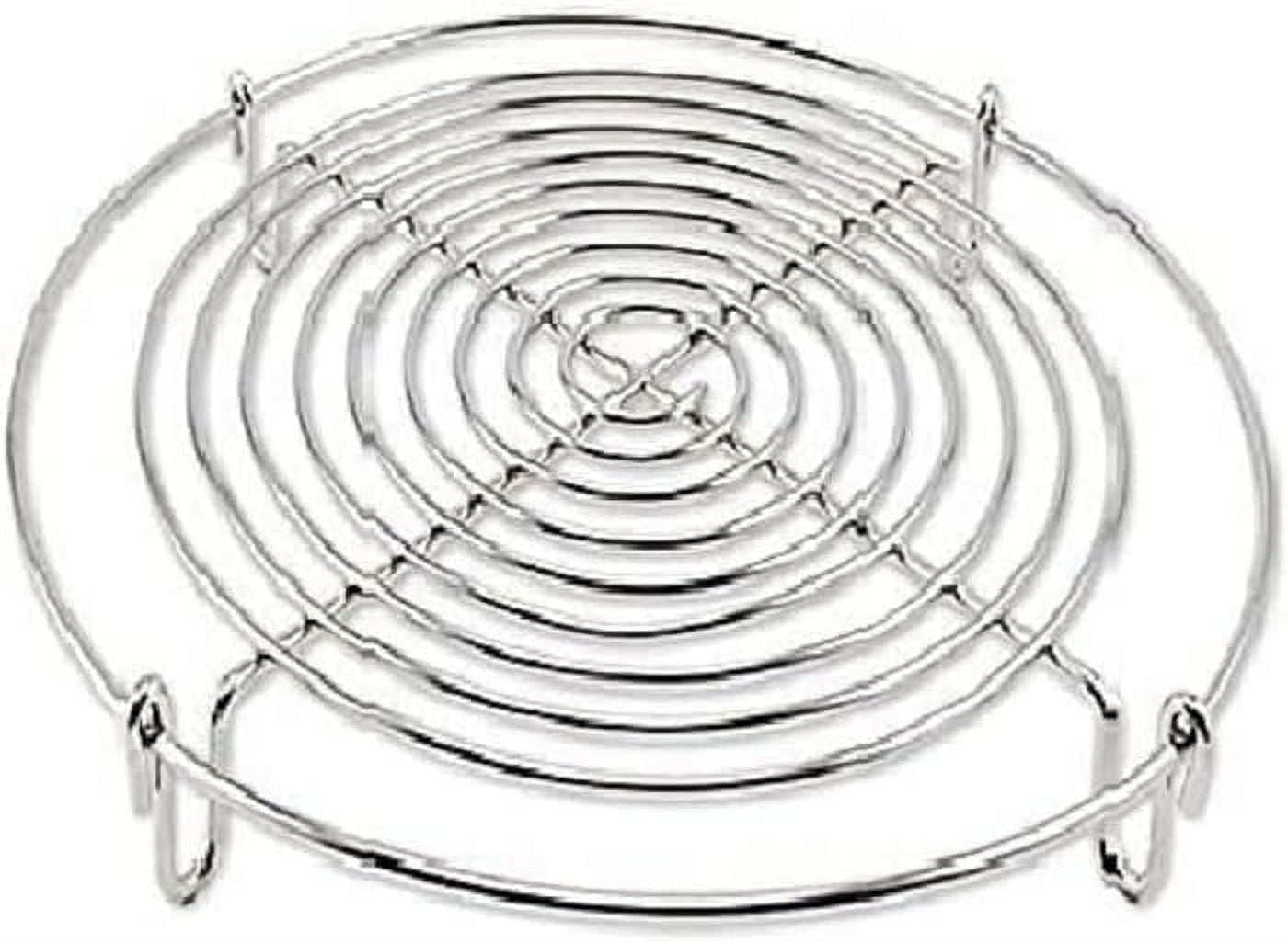 Round Steamer Rack and Cooling Rack,Wire Steamer Kettle Rack Holder Fit ...