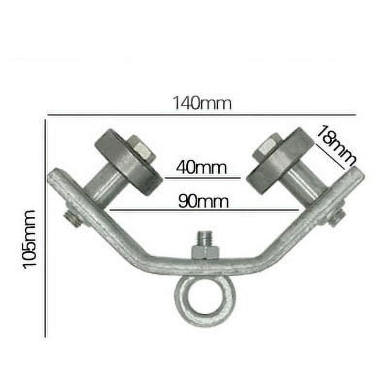 Round Steel Cable Hoist, Heavy-Duty off-Pulley Assembly, Angle Iron ...