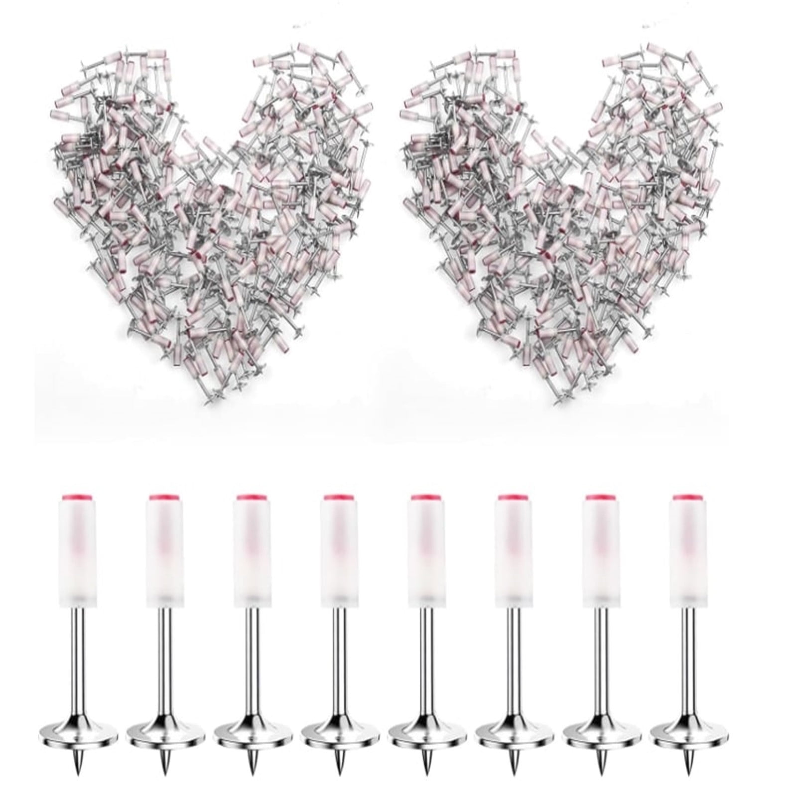 Round Steel Nails, 50pcs Concrete Wall Fasteners, Manual Trough Anchors ...