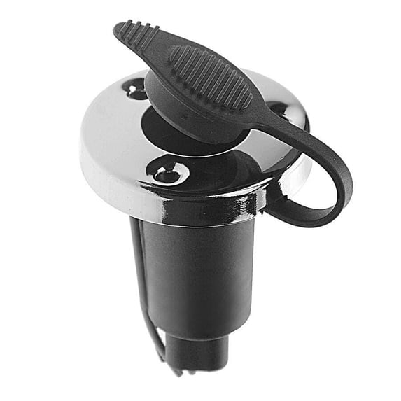 T-H Marine Stainless Steel Round Stern Light Base, Nylon Construction ...