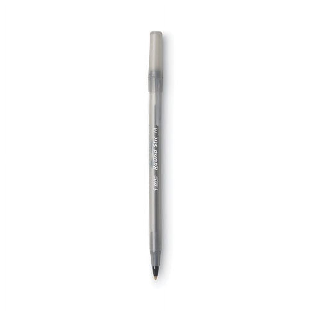 Round Stic Xtra Life Ballpoint Pen Value Pack, Stick, Medium 1 Mm ...