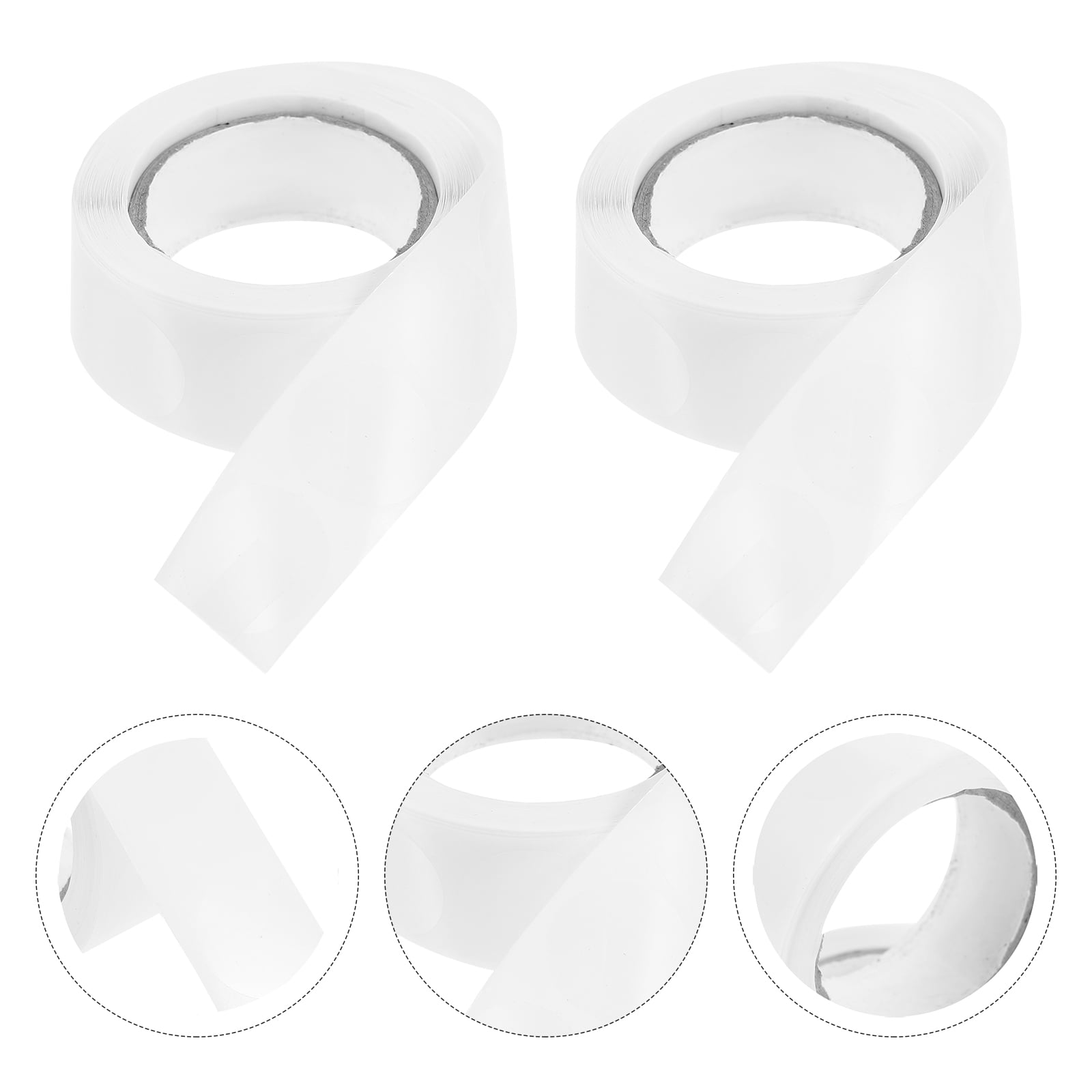 Round Sticker,1000Pcs Transparent Sealing Sticker Round Label Sticker ...