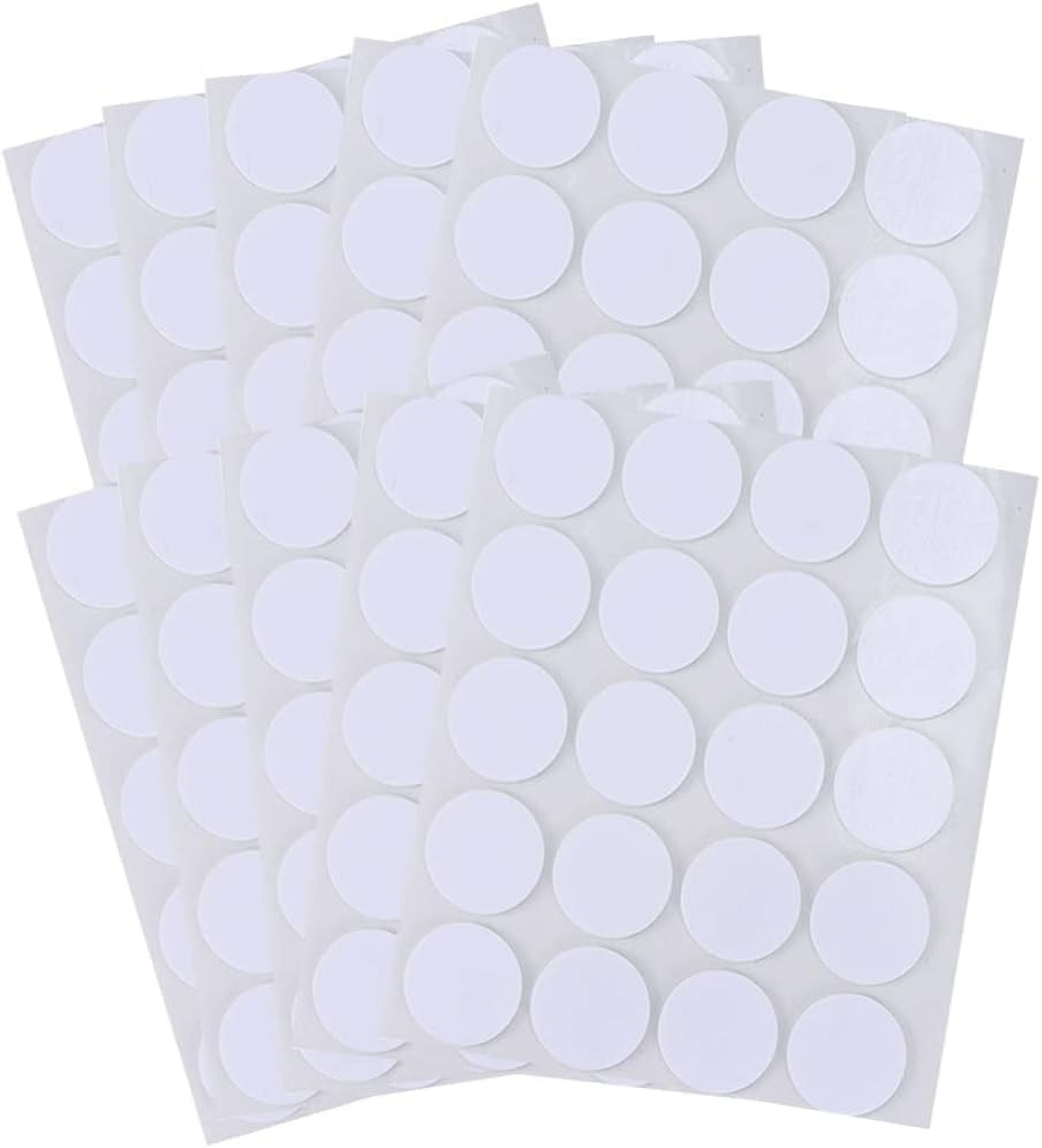 Round Stickers Double Back Tape 10 Sheets of Candle Wick Stickers ...