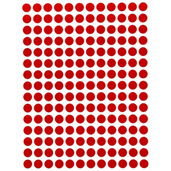 Red Dots Stickers