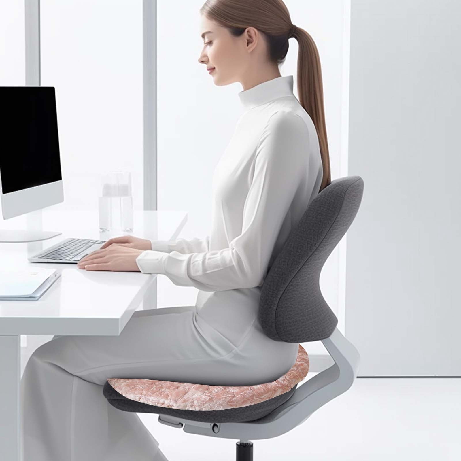 Round Stool Chair Cushion Comfort Soft Thicken Plush Small Stool ...
