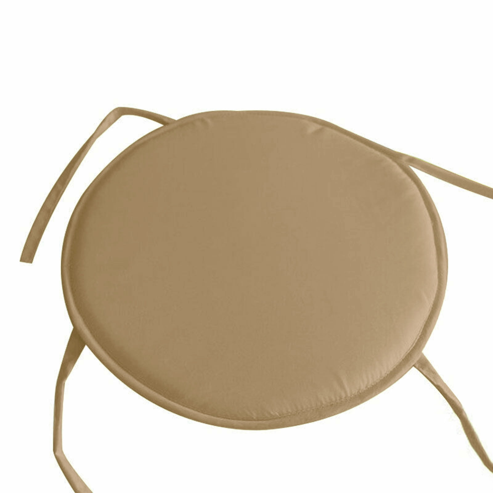 Round Stool Foam Chair Cushions for Kitchen Dining Seat Pads with Ties ...