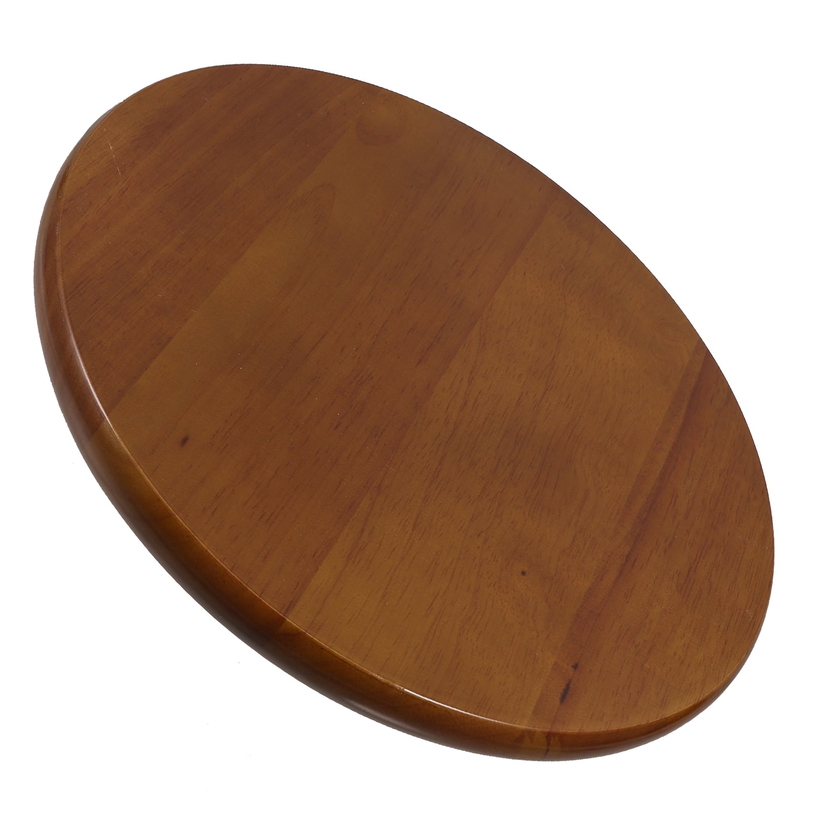 FOMIYES Wooden Stool Seat Replacement Brown Round Edge Polished Surface ...