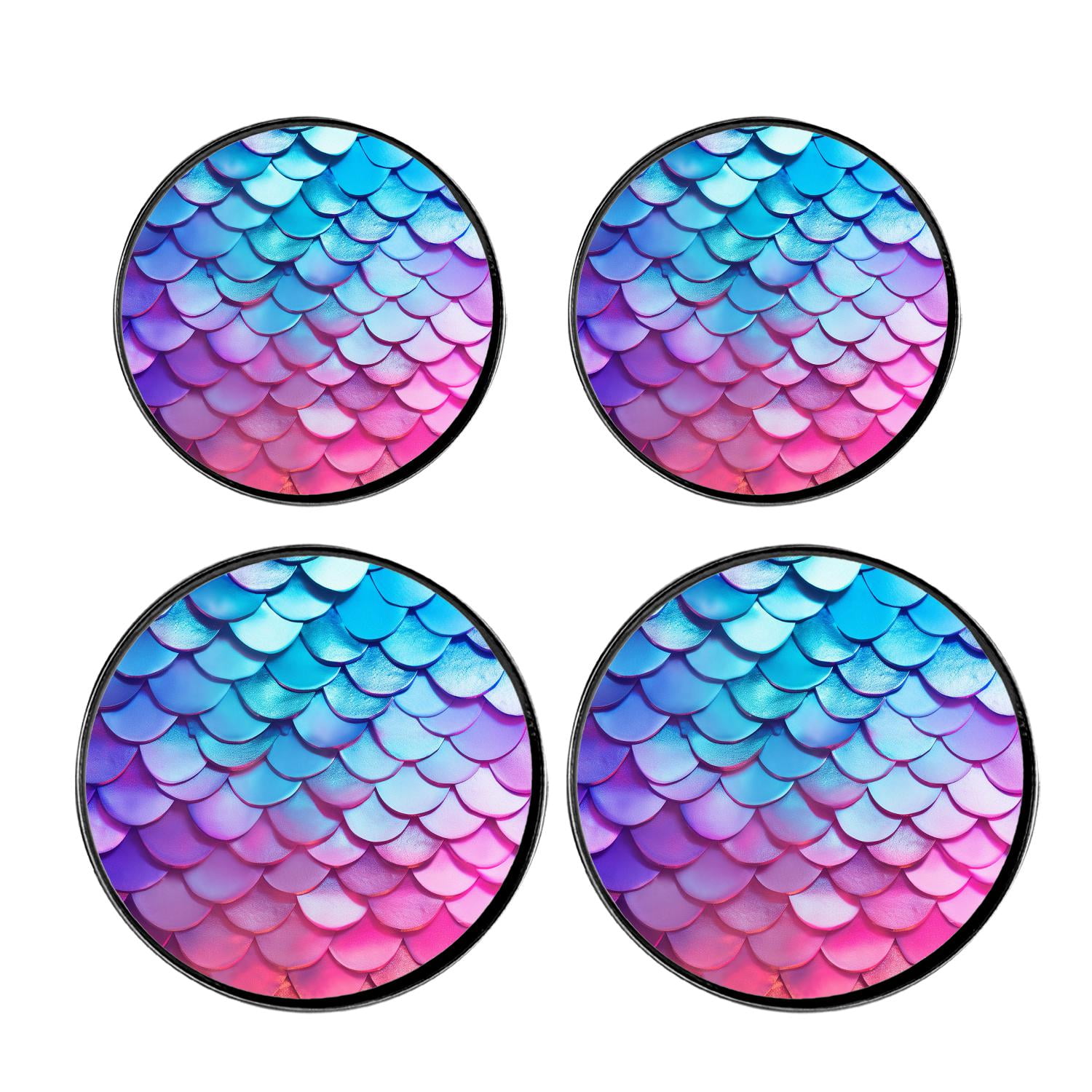 Round Stove Burner Covers 4 Pcs for Home Decor Cooktop Decorative ,Chic ...