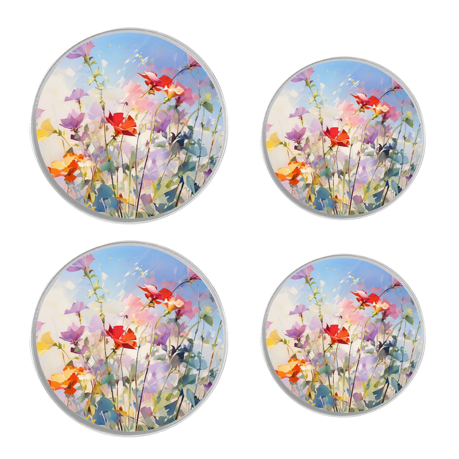 Decorative Stove Burner Covers 4 Pcs Decorative Electric Stove Burner ...