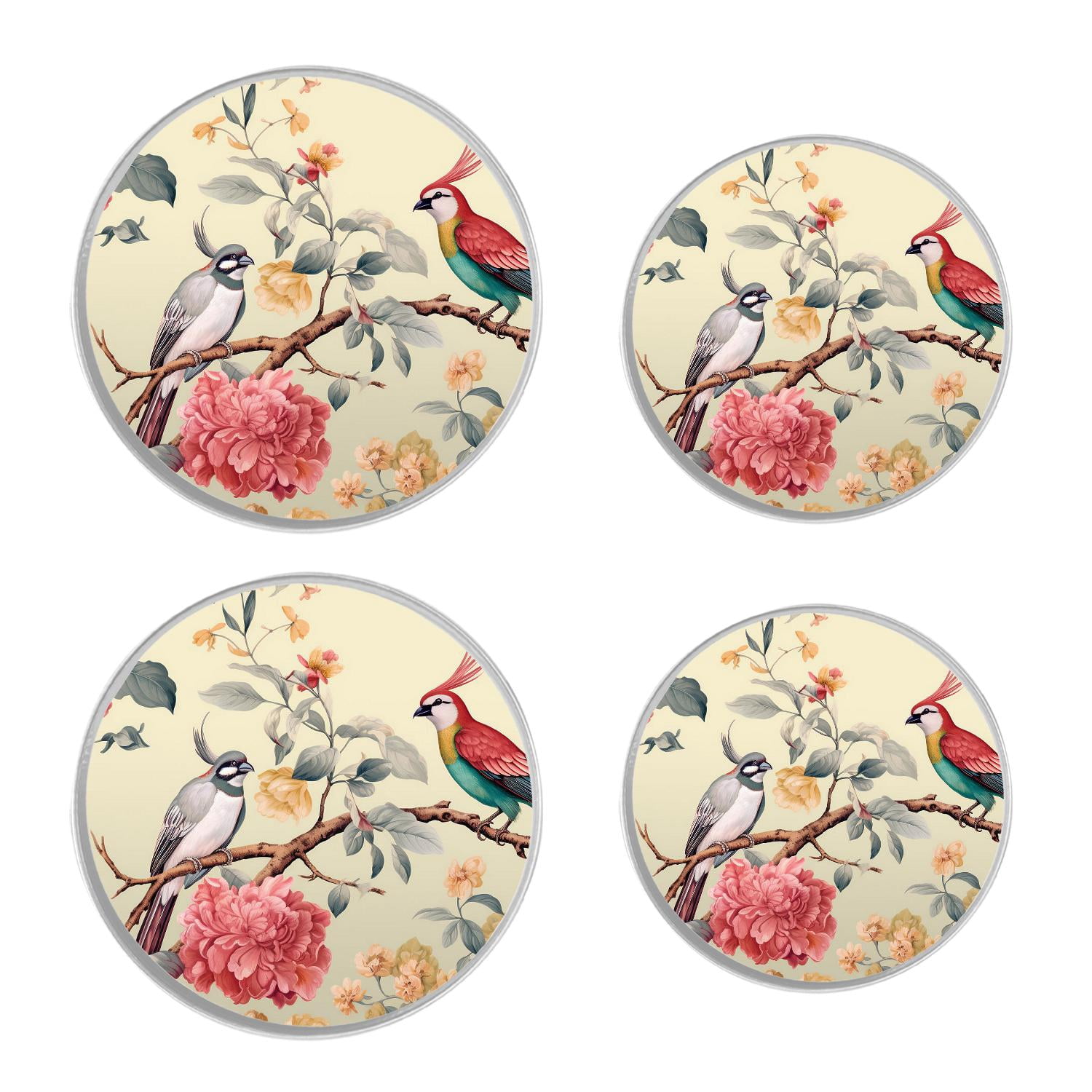 Round Stove Burner Covers 4 Pcs Metal Electric Stove Burner Covers ...