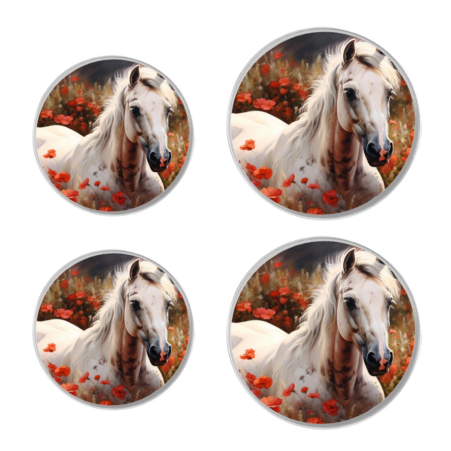 Round Stove Burner Covers 4 Pcs Metal Electric Stove Burner Covers ...