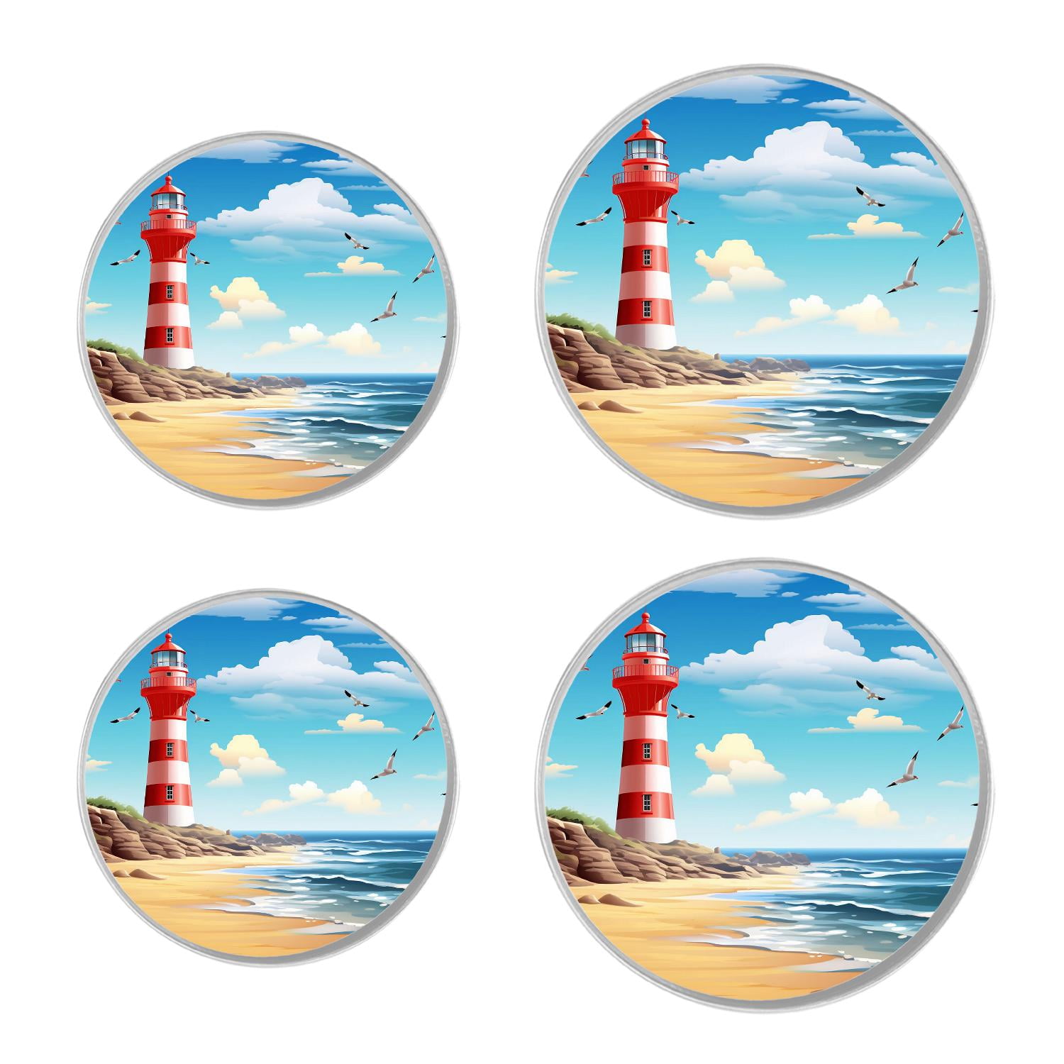 Round Stove Burner Covers 4 Pcs Metal Electric Stove Burner Covers ...