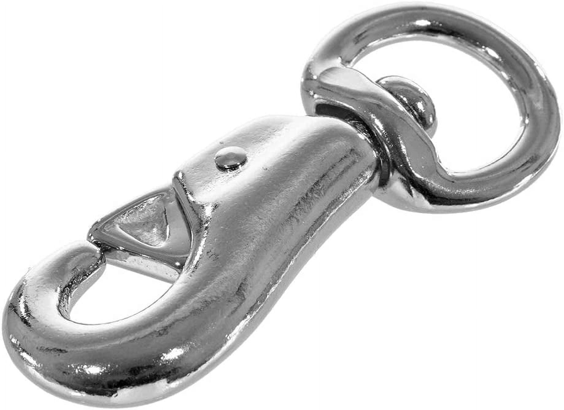 Round Swivel Bull Snap - 7/8 Inch - 2 Pack - Walmart.com
