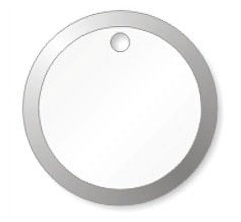 Round Tags with Metal Rims, 15/16 inch, White, Box of 500 - Walmart.com