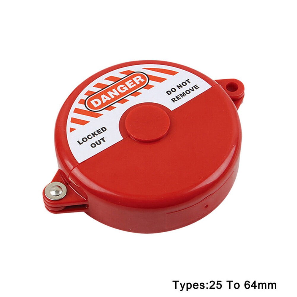 Round Tank Gas Bottle Valve Lockout Portable Solution for Industrial ...