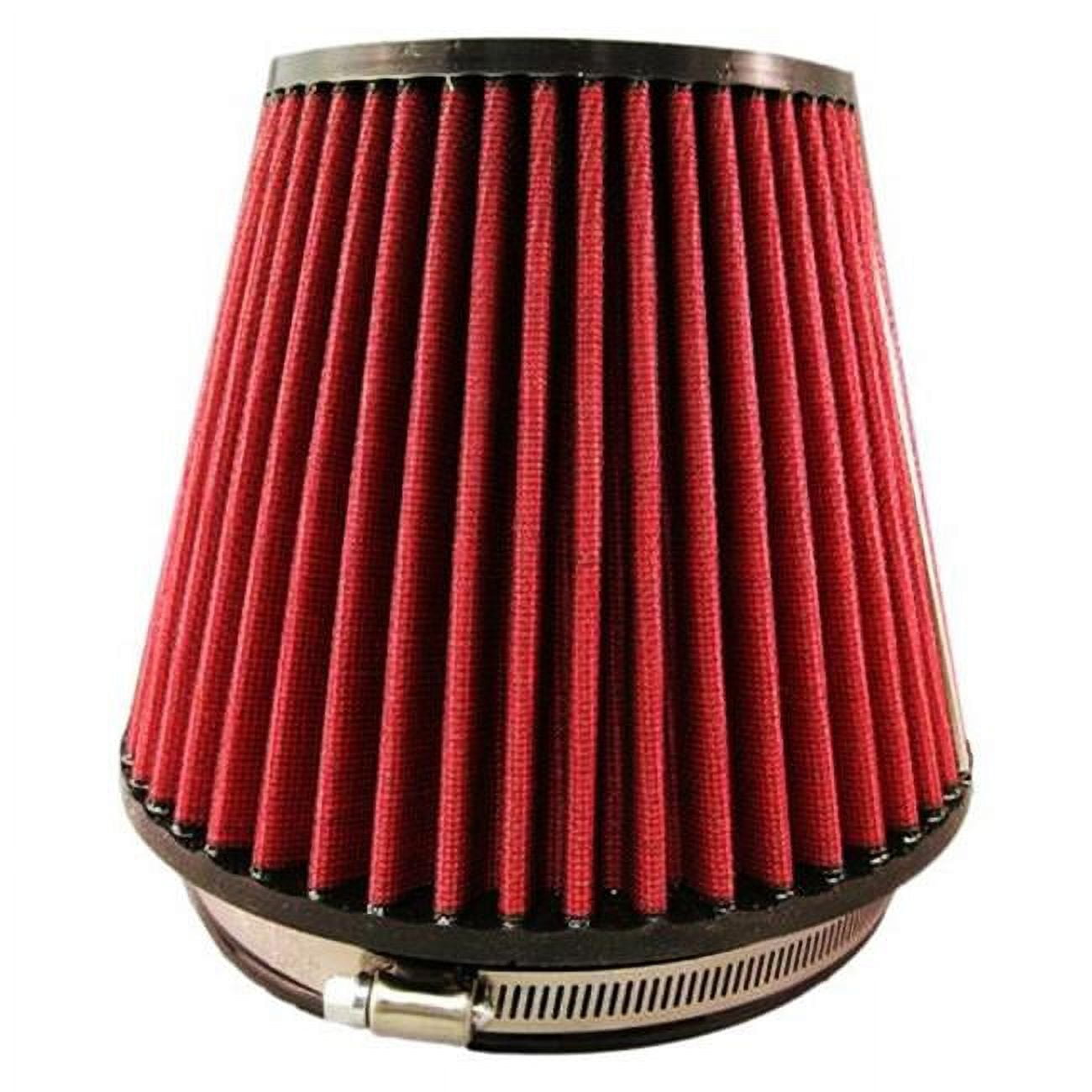Round Tapered Air Filter Kit with 3.5 in. Velocity Stack Black Filter ...