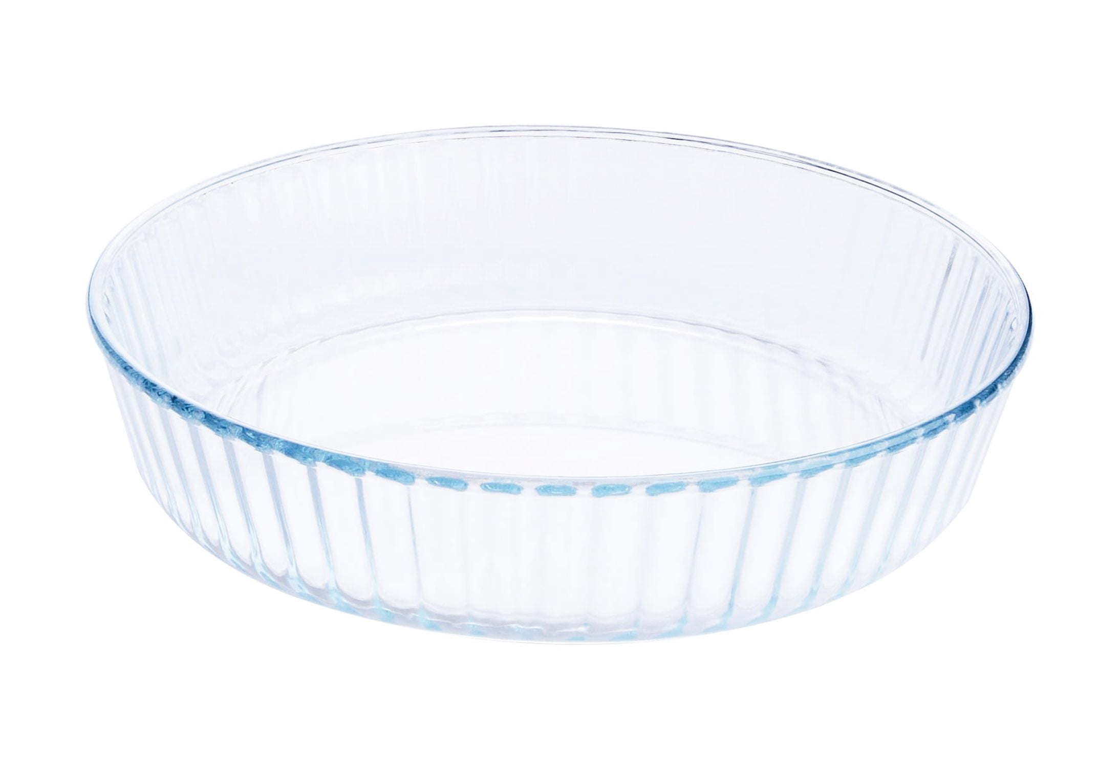 Round Tempered Glass Baking Pan - 2.1L - Walmart.com