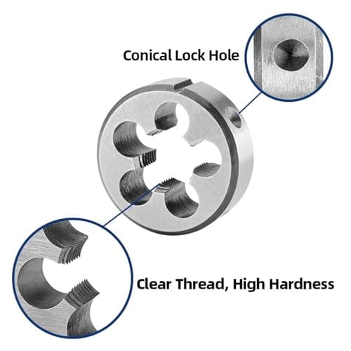 Round Threading Die Metric M22X1 Round Threading Die, M22 x 1.0 Machine ...