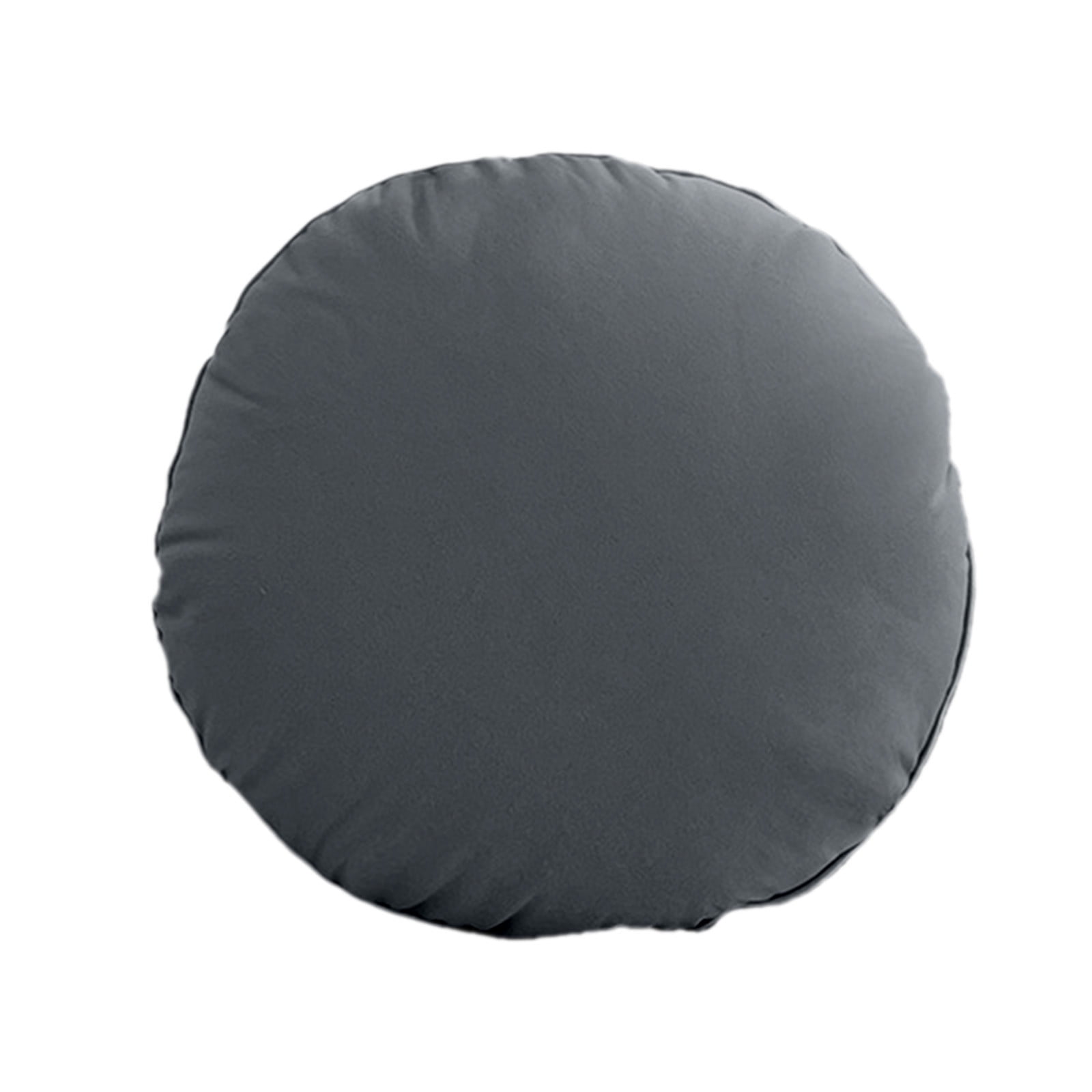 Round Throw Pillow, Soft Round Pillow Cushion for Couch Velvet ...