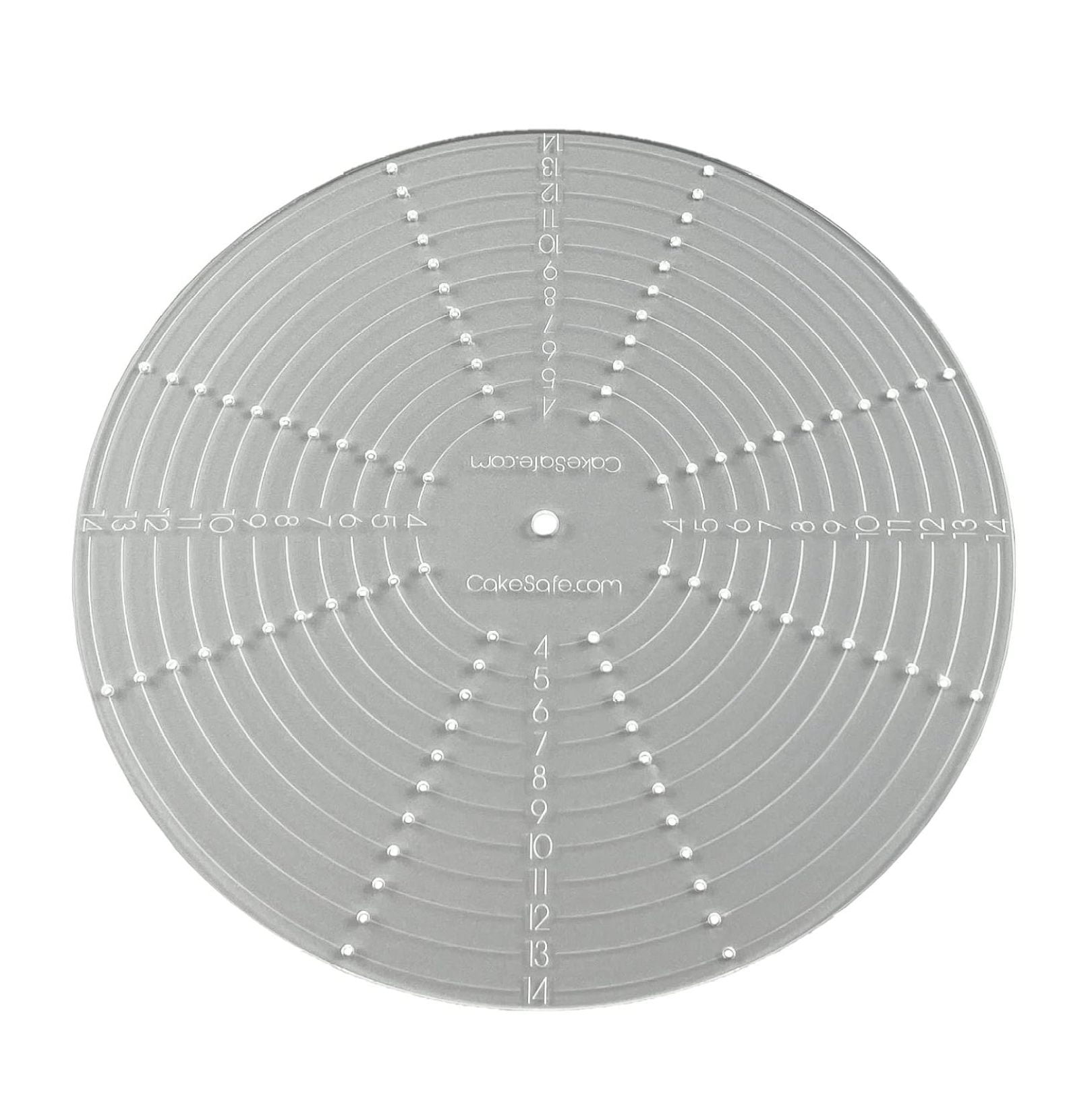 Round Tier Ruler for Cake Decorating – Cake Centering and Dowel ...