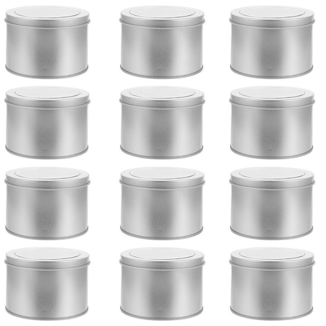 MeIBUTYUP Tin Cans 12Pcs - Dry goods jars for supermarkets - Walmart ...