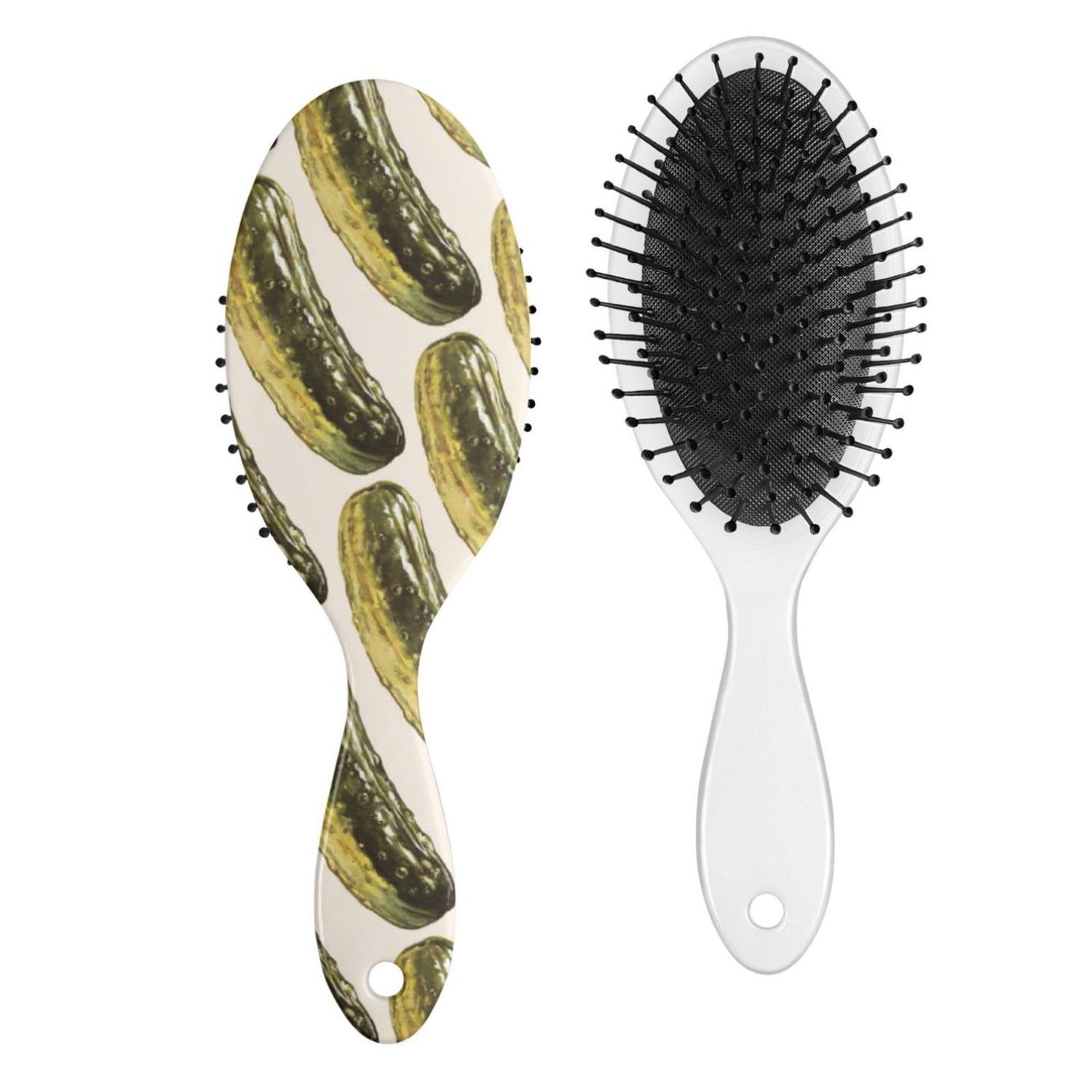 Round-Tip Bristle Hair Brush - Gentle Detangler for All Hair Types ...