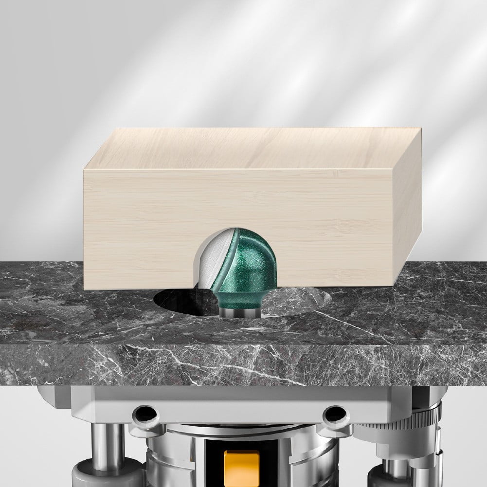 Round Tip Router Bits 4 Pack for Cnc Woodworking and Decorative ...