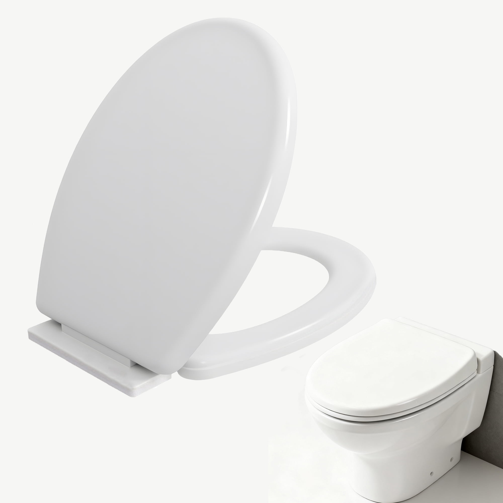 Toilet Seat, Round Toilet Seat, Soft Close Toilet Seat, Elongated ...
