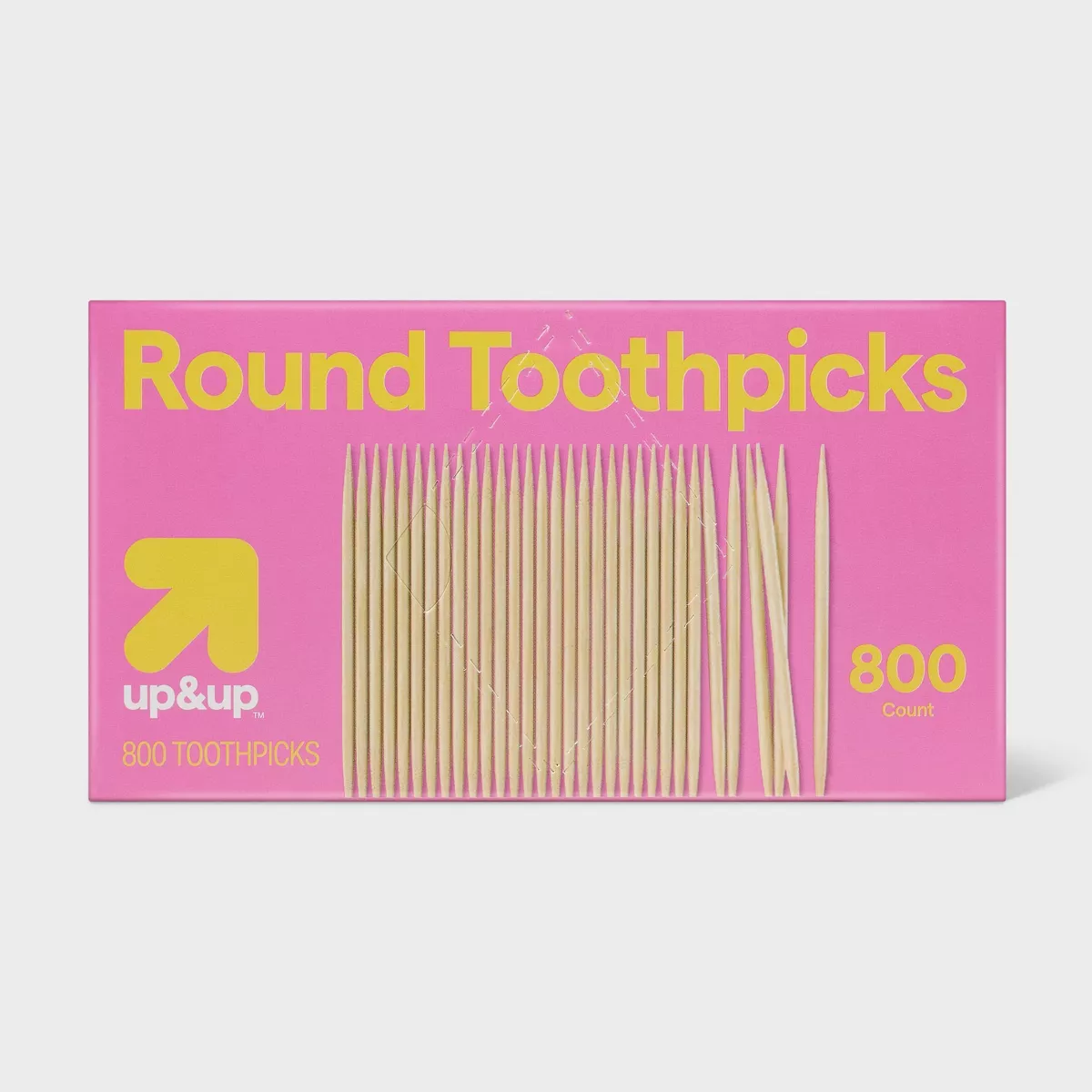 Round Toothpicks - 800ct - Walmart.com