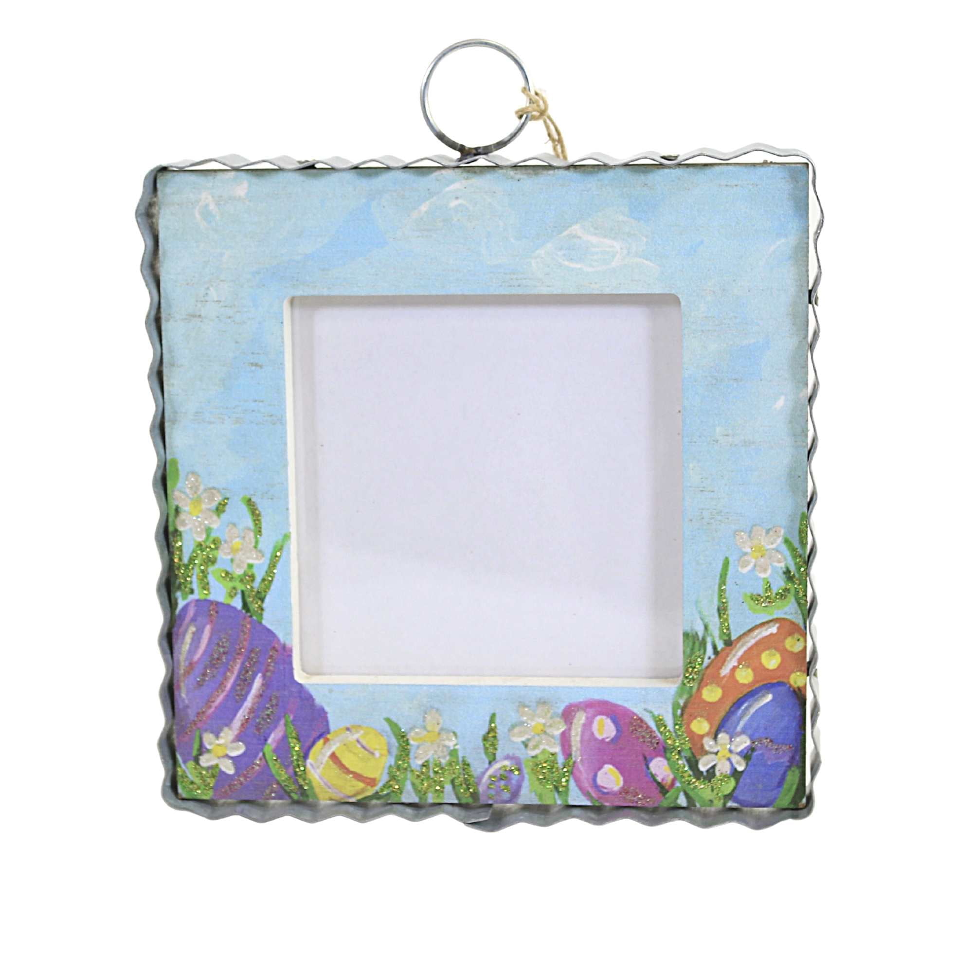 Round Top Collection Easter Photo Frame Mini Gallery Eggs Picture ...