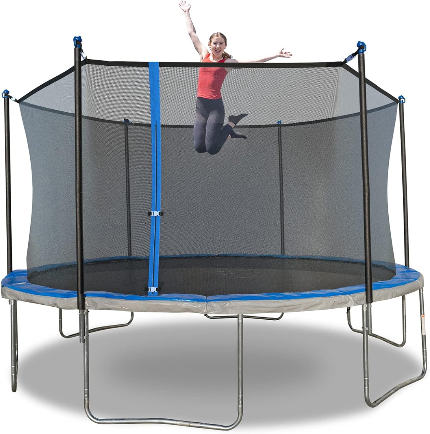 Round Trampoline With Heavy Duty Galvanized Rust Resistent Steel Frame ...