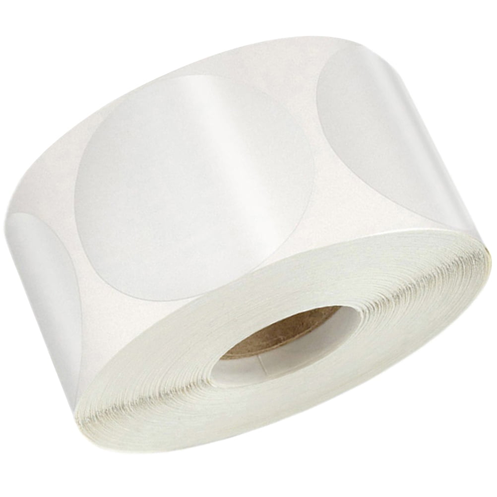 Round Transparent Sticker Labeling Stickers Labels For Envelopes Office ...