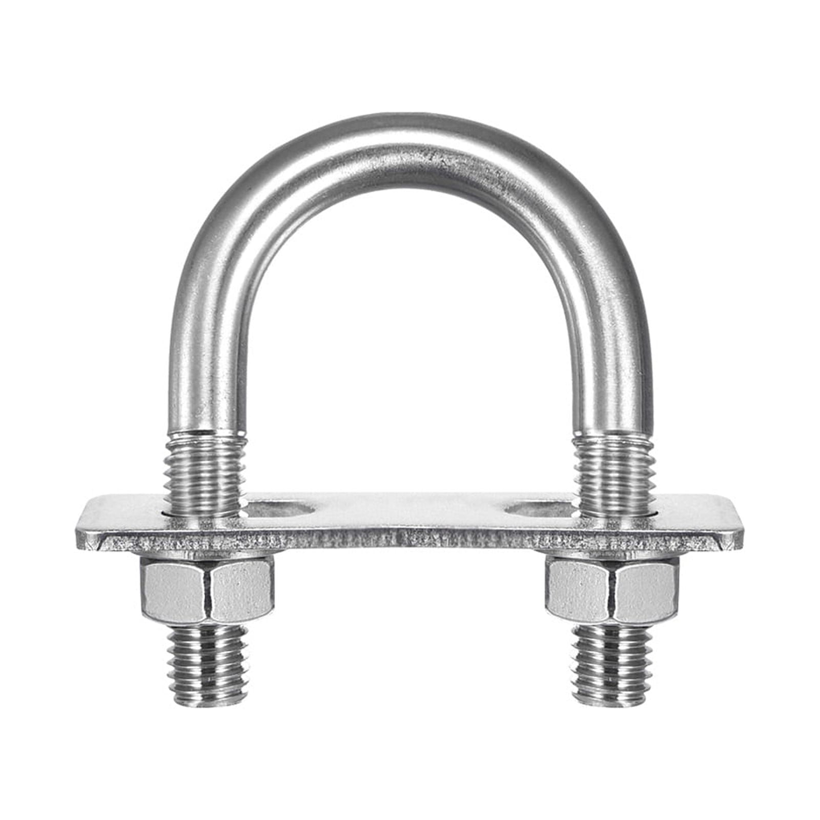 Round U-Bolts 3 Sets 35mm Inner Width 64mm Length M10 with Nuts and ...