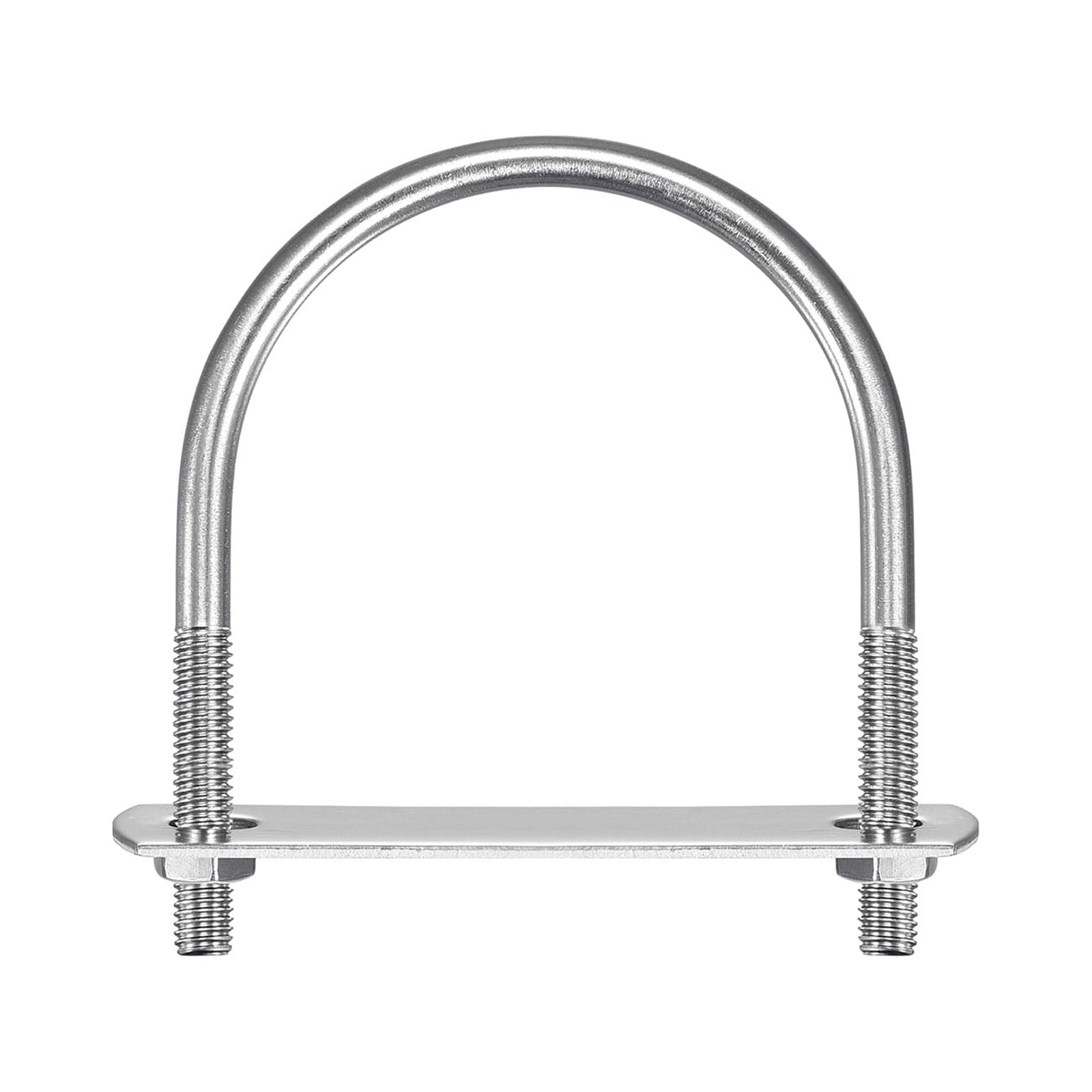 Round U-Bolts 3 Sets 50mm Inner Width 68mm Length M6 with Nuts and ...