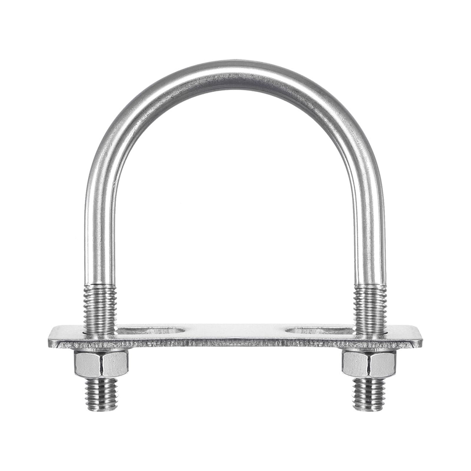 Round U-Bolts 3 Sets 62mm Inner Width 94mm Length M10 with Nuts and ...