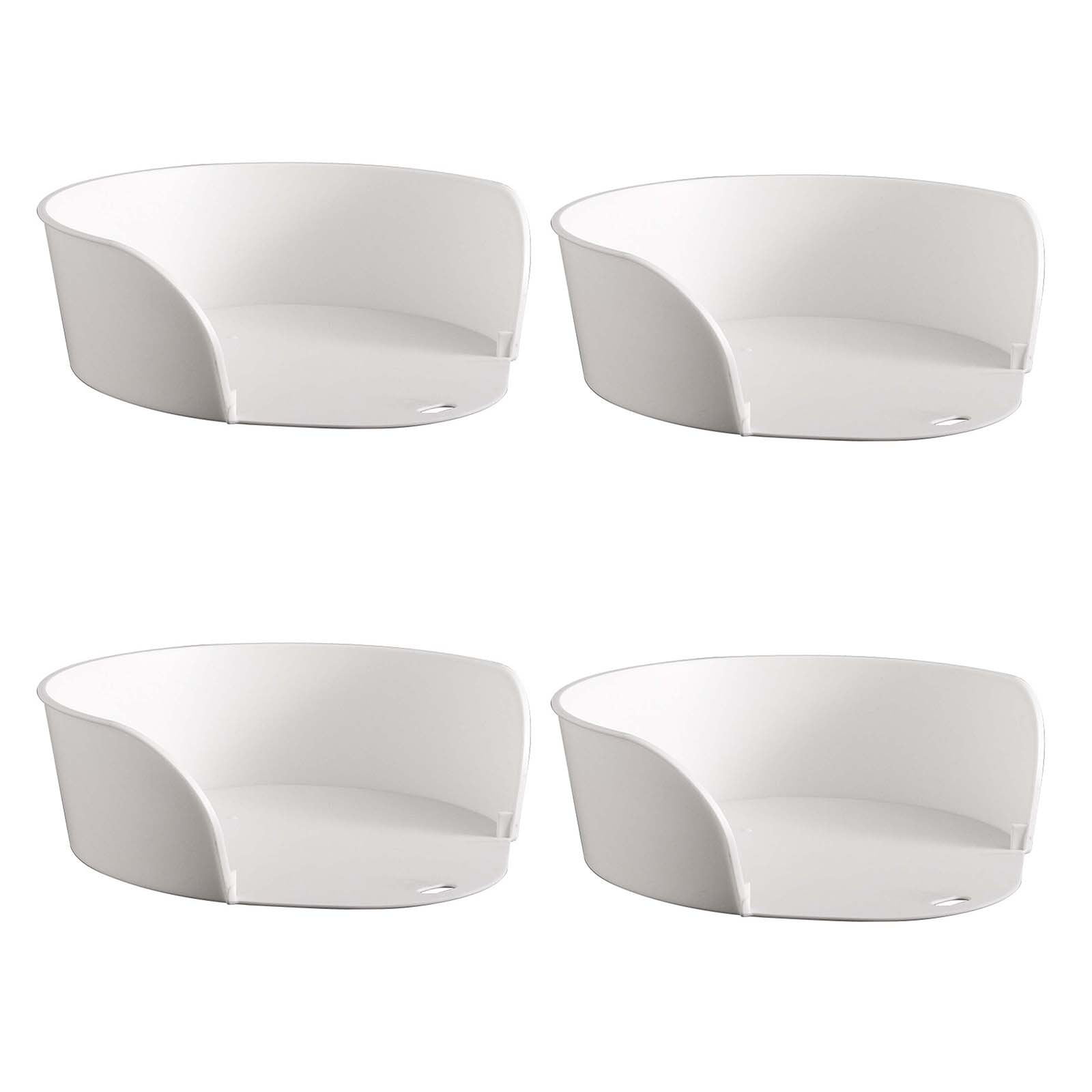 Round Vegetable Storage Basket – Small Kitchen Corner Organizer for ...