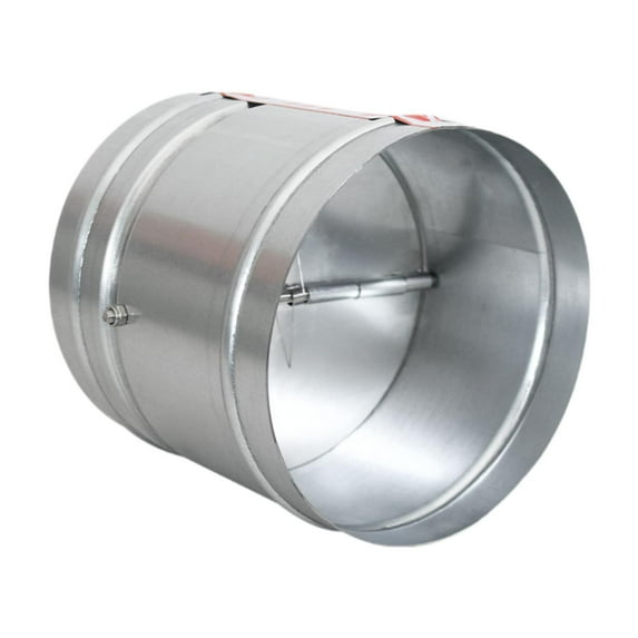Round Ventilation Duct Extension Metal Galvanized Sheet Single Way ...