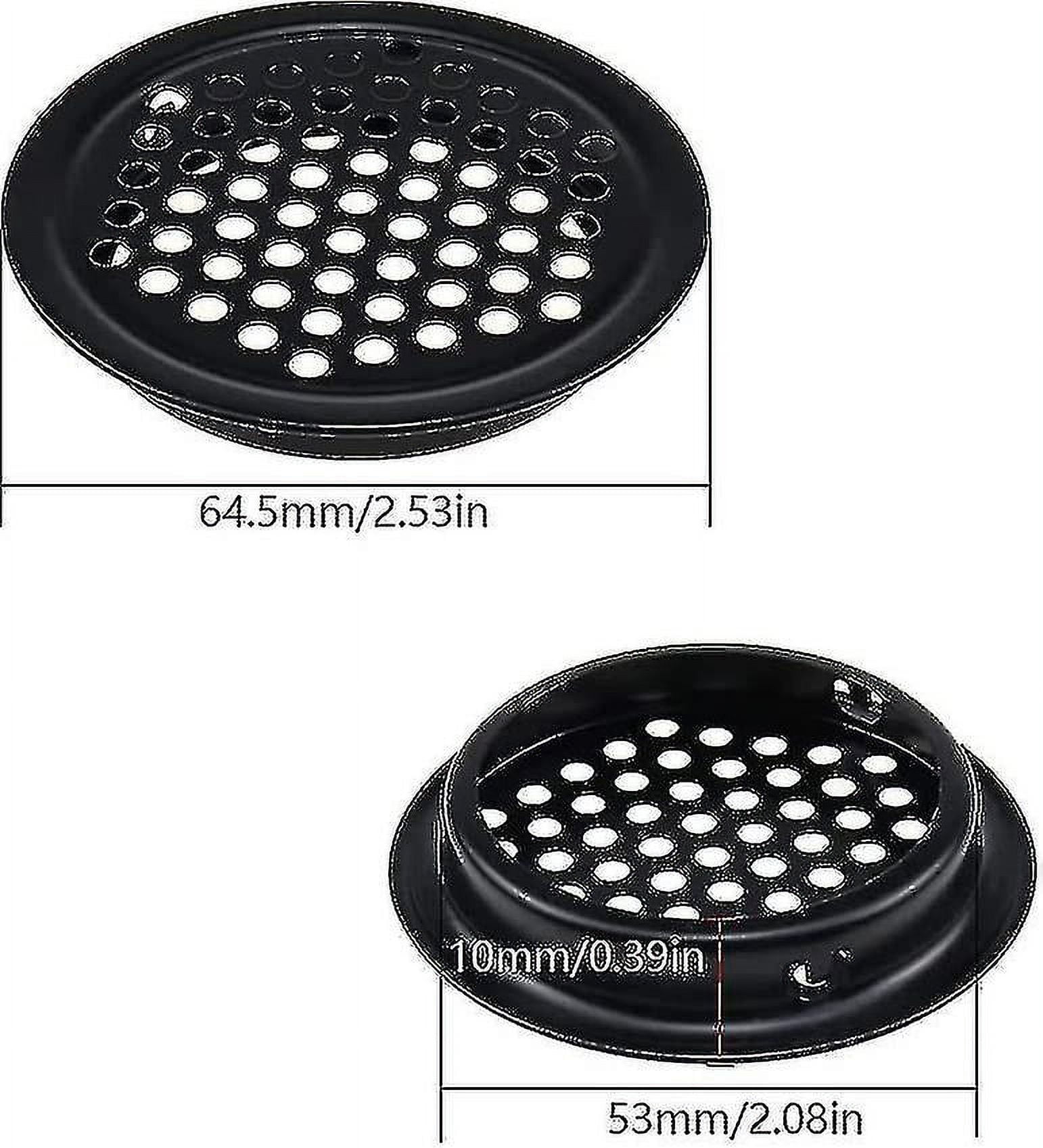 Round Ventilation Grille 10 Pieces Round Outdoor Ventilation Grille ...