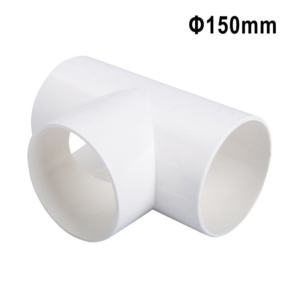 Round Ventilation Pipe Connections Adapter T/Y Piece Reduction Holder ...