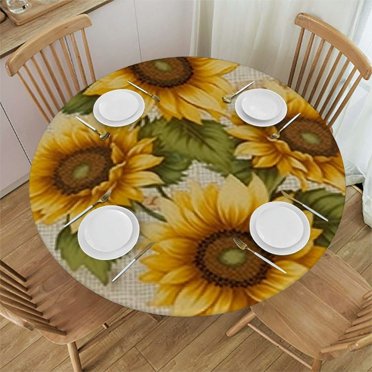Vinyl Square Table Cover Wipe Clean PVC Tablecloth Oil-Proof/Waterproof ...