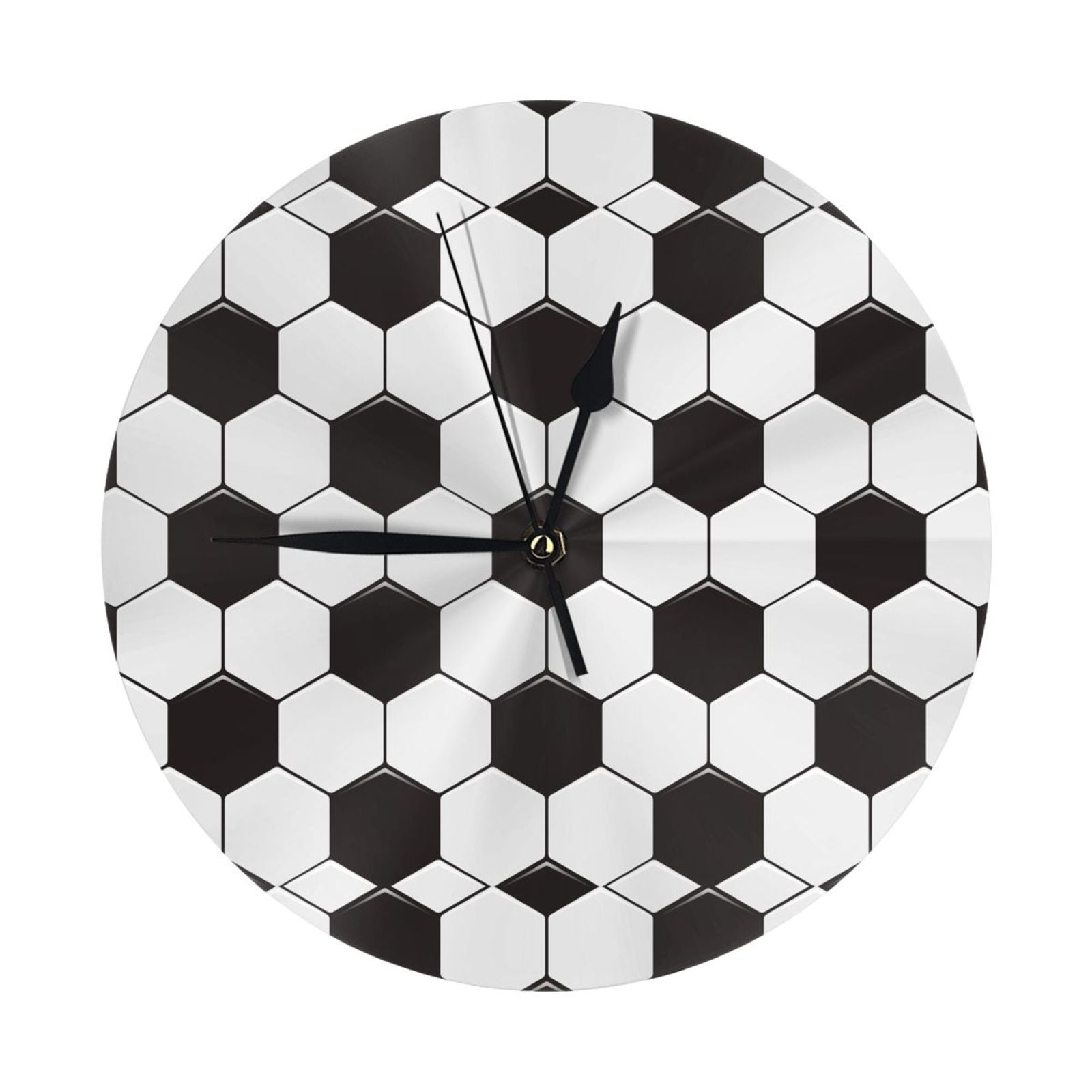 Round Wall Clock 9.84in Frameless Wall Clock Without Glass Cover ...