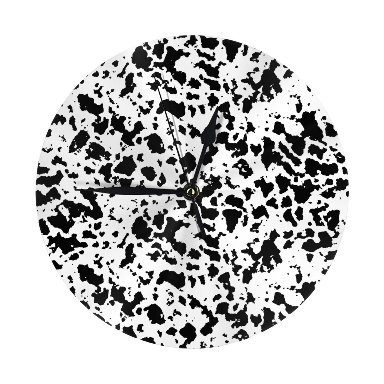 Round Wall Clock 9.84in Frameless Wall Clock Without Glass Cover ...