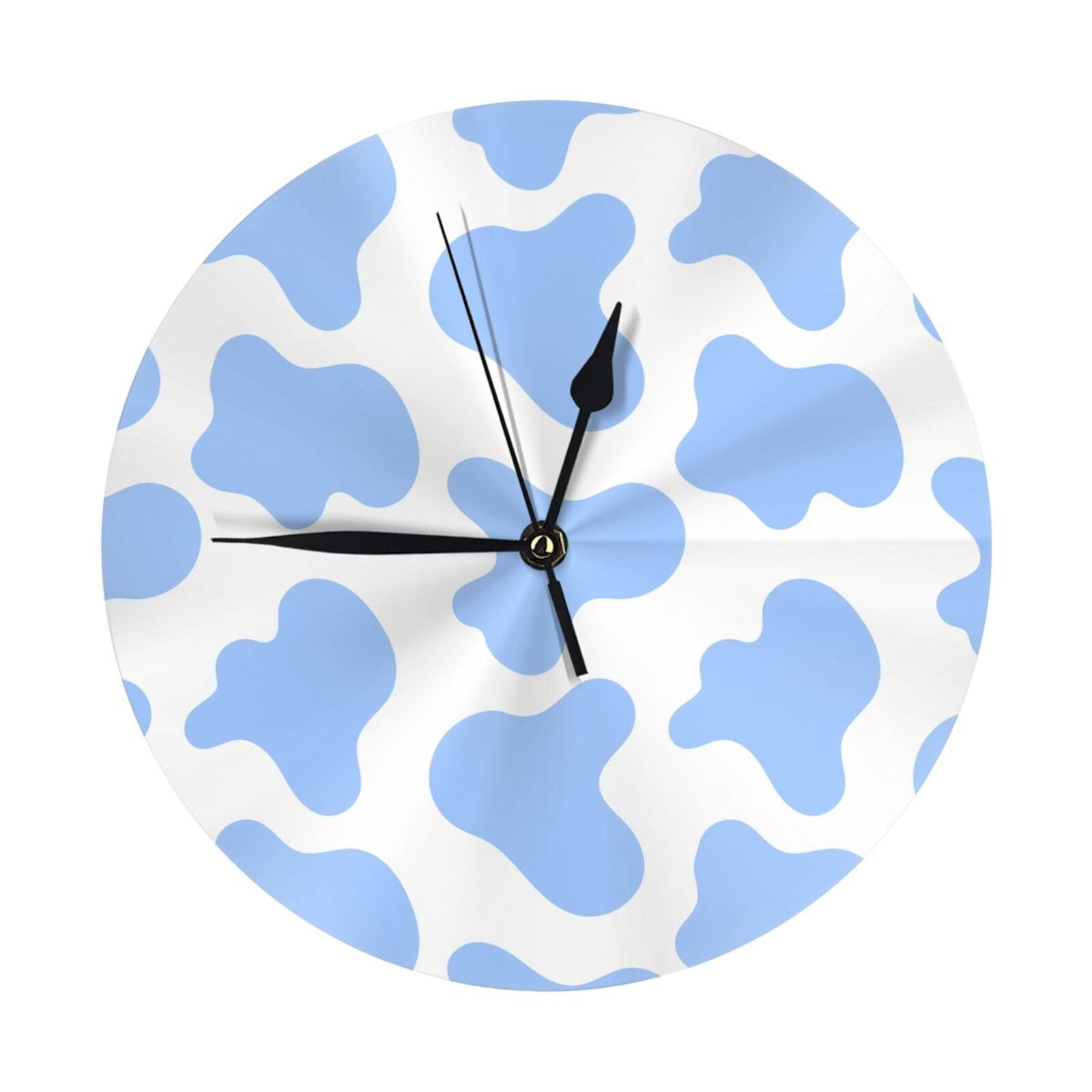 Round Wall Clock 9.84in Frameless Wall Clock Without Glass Cover ...