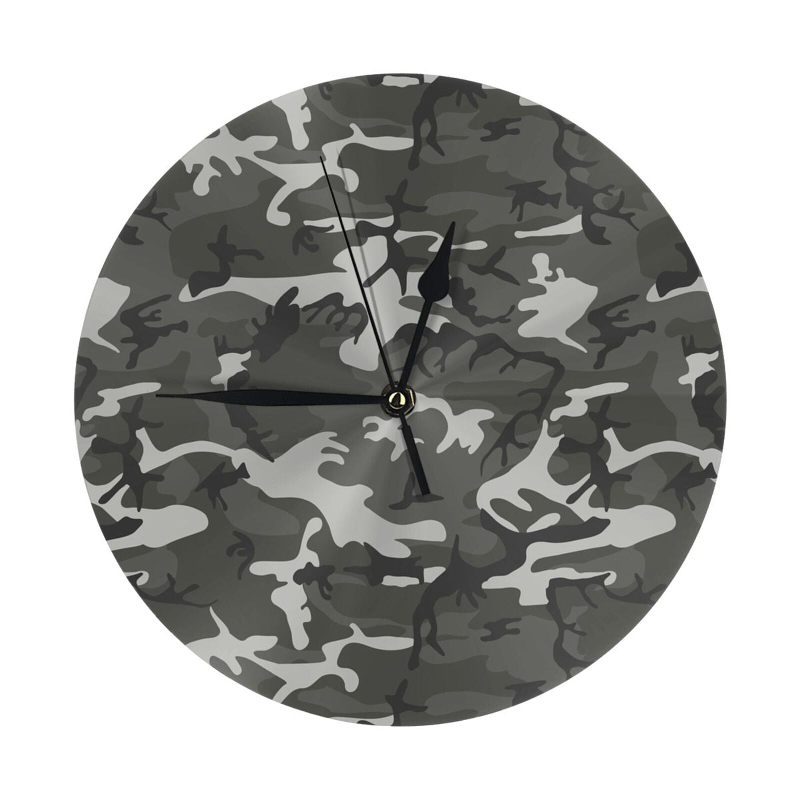 Round Wall Clock 9.84in Frameless Wall Clock Without Glass Cover ...